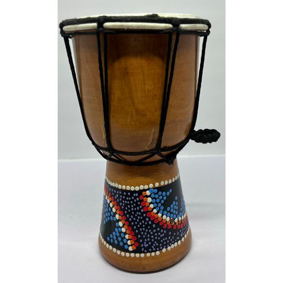 Djembe | Other | Djembe Drum Ethnic Percussion Hand Painted Dot Painted ...